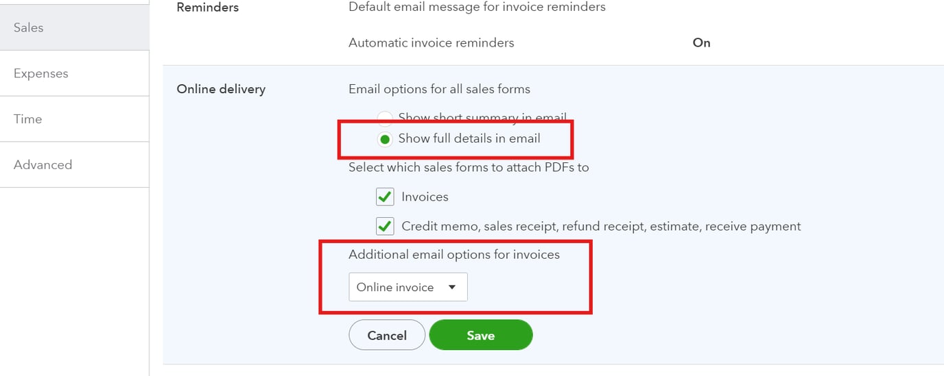 How to Customize the QuickBooks Invoice Email