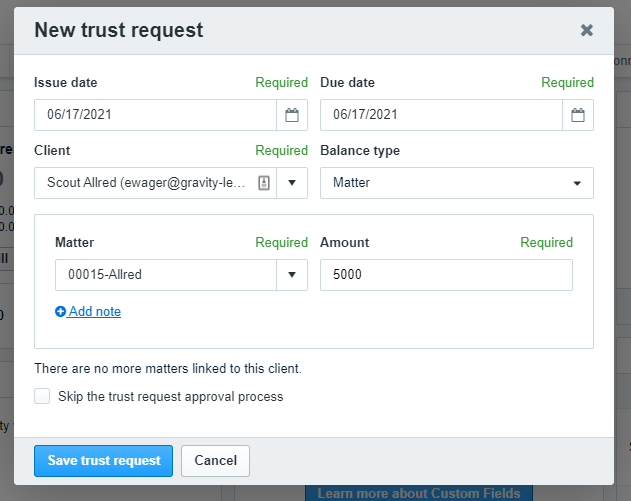 How do I set up evergreen retainers with Clio?